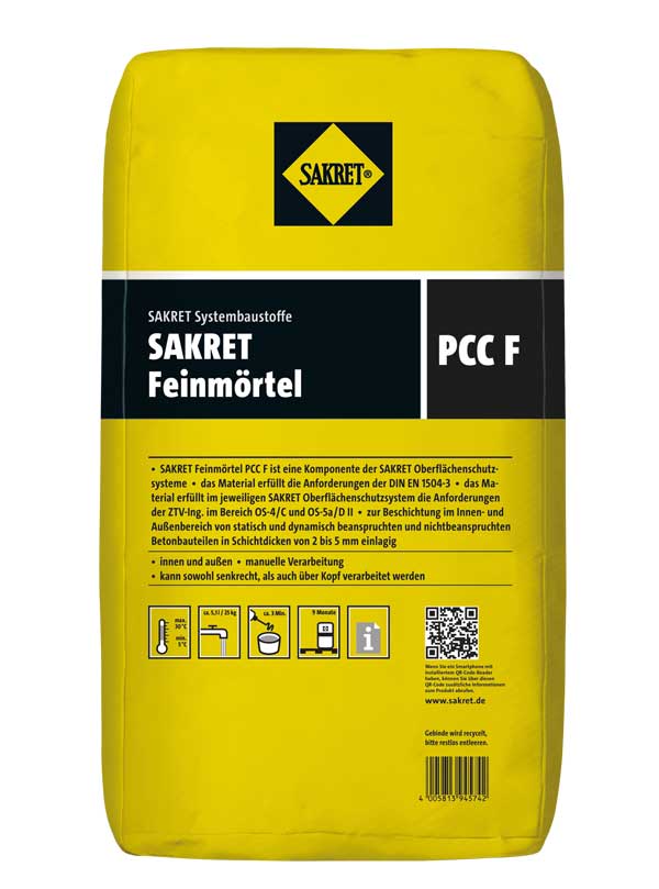 Feinmörtel PCC-F PCC II-System | RYGOL Baustoffwerk