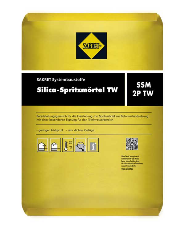Silica Spritzmörtel SSM 2 P TW | RYGOL Baustoffwerk