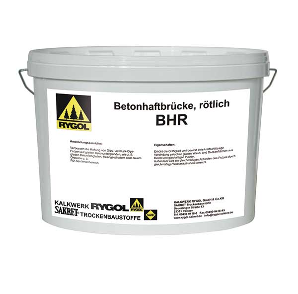 Betonhaftbrücke, rötlich BHR | RYGOL Baustoffwerk