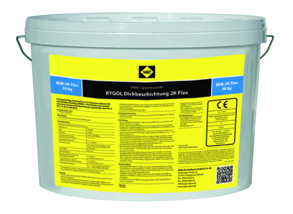 Dickbeschichtung BDB-2K Flex | RYGOL Baustoffwerk